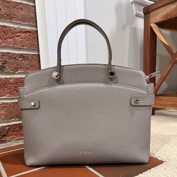 Furla | Bags | Furla Leather Small Satchel | Poshmark